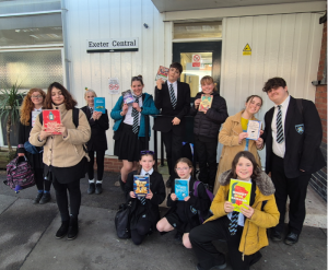 Teignmouth School Library Book Group trip to Exeter - Teignmouth Secondary